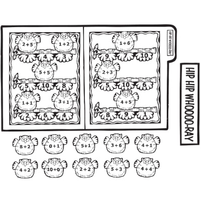 Hip Hip Whoooo-ray - File Folder Game – Finch Family Games