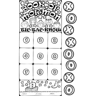 Book of Mormon - Tic Tac Know – Finch Family Games