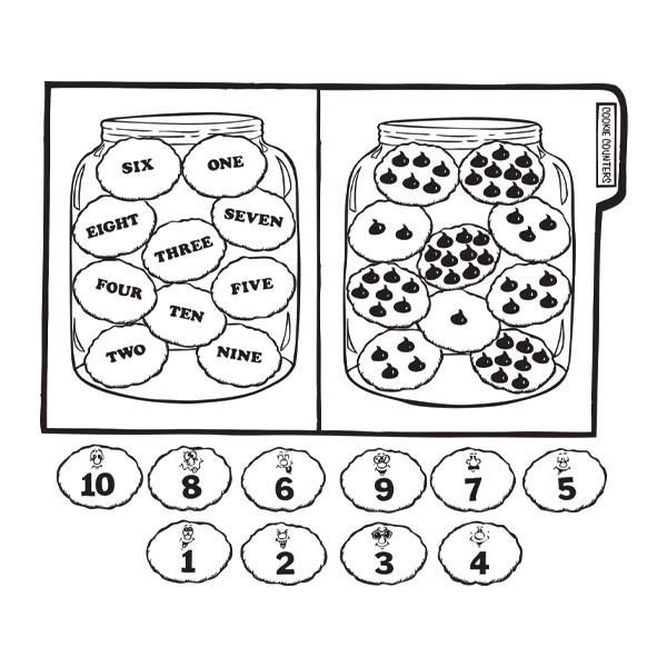 Cookie Counters - File Folder Game – Finch Family Games