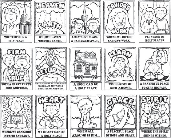 Song - Holy Places – Finch Family Games