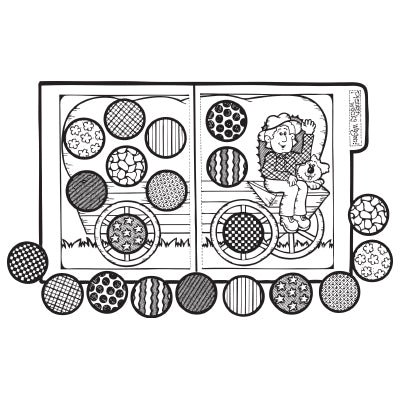 Pioneer Wacky Wagon - File Folder Game – Finch Family Games