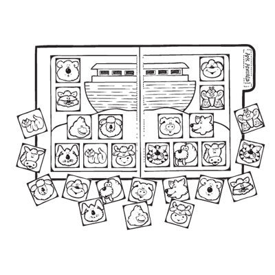 Ark Animals - File Folder Game – Finch Family Games