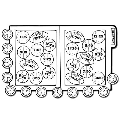 Game Time - File Folder Game – Finch Family Games