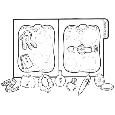 Grandma's Grab Bag - File Folder Game – Finch Family Games